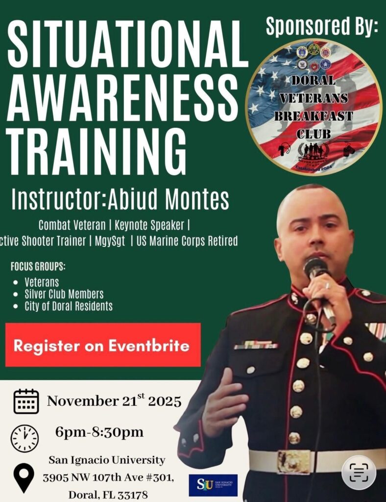 Situational Awareness Training – Vet Info